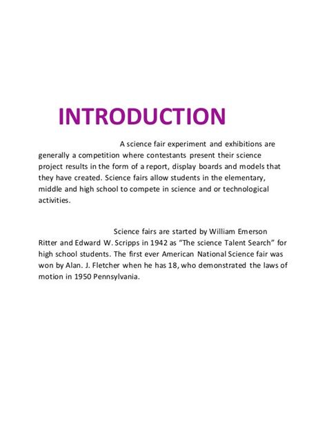 Example Lab Introduction At Alice Manning Blog