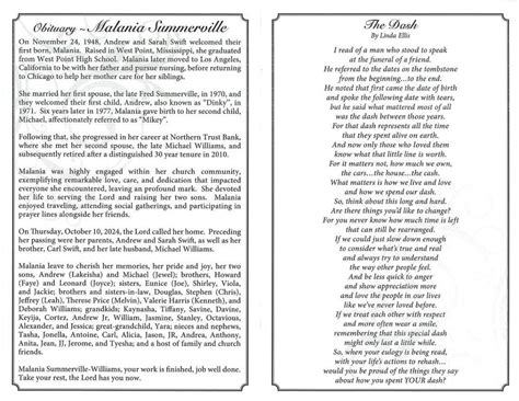 Malania Summerville Obituary Aa Rayner And Sons Funeral Homes