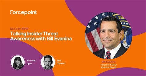 Rerun Talking Insider Threat Awareness With Bill Evanina Forcepoint