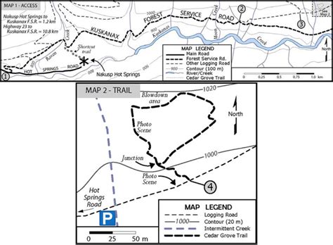 Cedar Grove Trail Map Nakusp Hot Springs Chalets And Campground