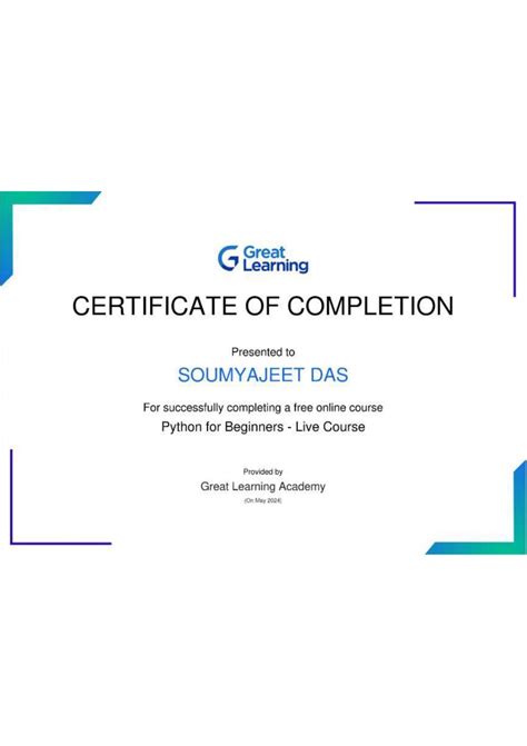 Python Course Cirtificate Greatlearning Linkedin Connections