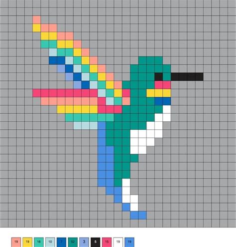 Bird Perler Beads 40 Free Patterns Cross Stitch Art Cross Stitch