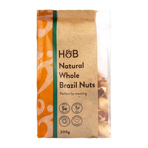 Buy Holland And Barrett Whole Brazil Nuts 200g London Grocery