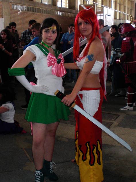 Sailor Jupiter Y Erza Cosplay By Timanima On Deviantart
