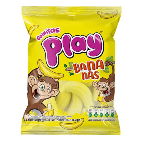 Gomitas Play Bananas 55 Gr Bistecca