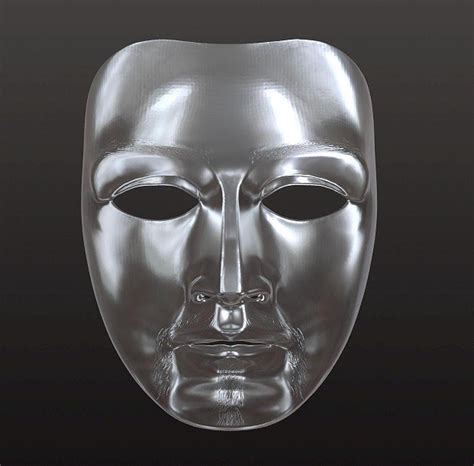 King Baldwin Iv Mask W Facial Hair Stl File 3d Printing Etsy