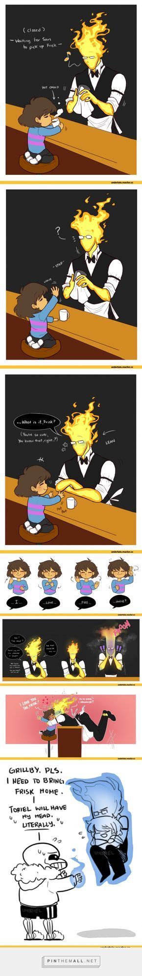 Frisk Grillby Sans Undertale персонажи Undertale фэндомы