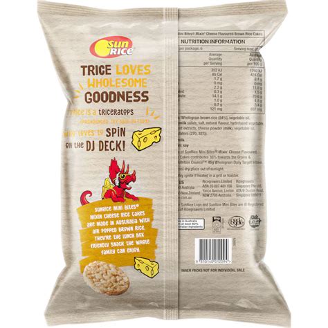 Sunrice Mini Bites Mixin Cheese 6 Pack 120g Worldwide Shipping