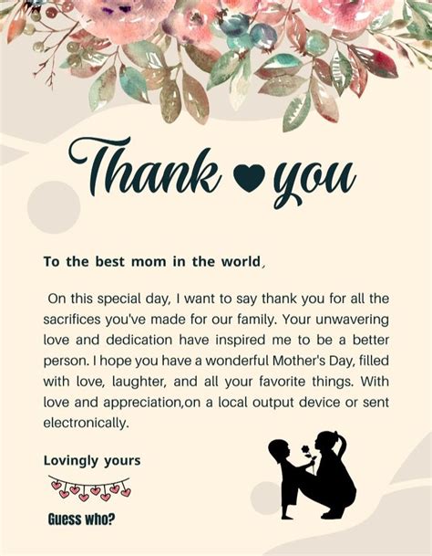 Best Thank You Mom Quotes