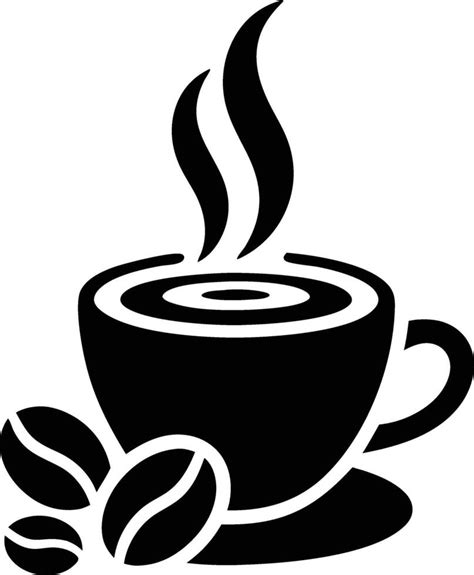 Coffee Cup And Beans Clip Art 67371716 Vector Art At Vecteezy