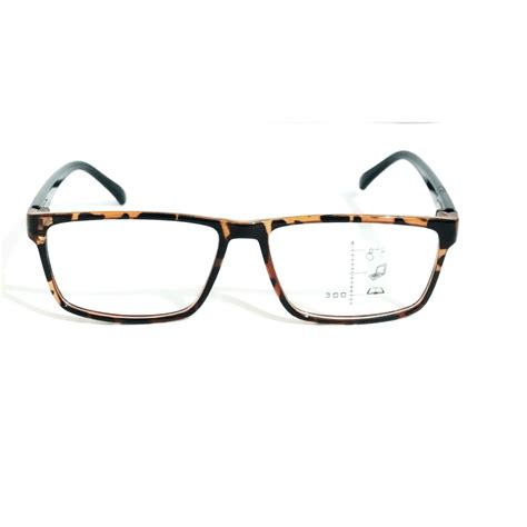 Tortoiseshell Tradition Classic Rectangular Progressive Multifocal E