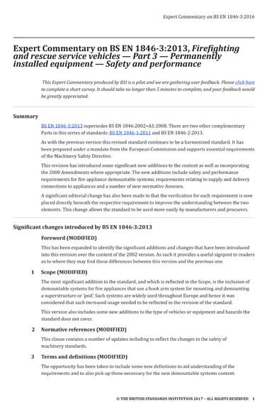 Bs En 1846 32013 Excomm Fire Expert Commentary On Bs En 1846 3
