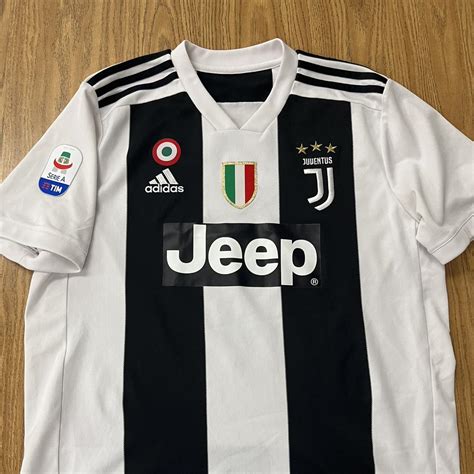 Ronaldo Juventus Jersey Large 2018 2019 Home Shirt Depop