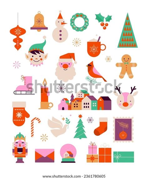 Christmas Elements Cute Over 441 637 Royalty Free Licensable Stock