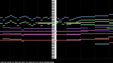 quietly yours midi visualisation youtube