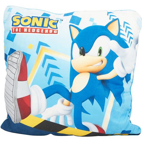 Sonic Bounce Cushion Blue Wilko