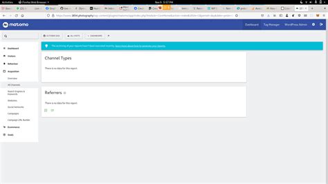 matomo report shows no data wordpress plugin matomo forums