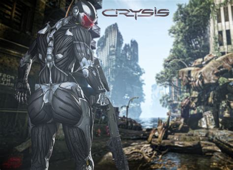 Rule 34 3d 3d Artwork Ass Ass Focus Big Ass City Background Crysis