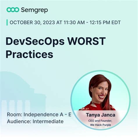 Semgrep On Linkedin 🚨 Only One Hour To Go⏳ Join Us At 1130am For An