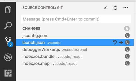 Vscode React Not Compatible With Git Because It Is Not Gitignore Able Without Runtime Error