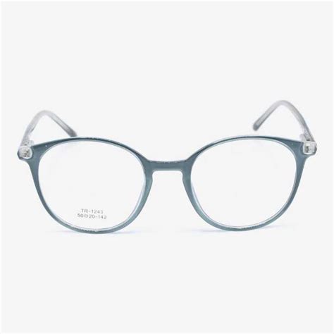 Round Shape Plastic Frame Arc Glasses For Unisex Np