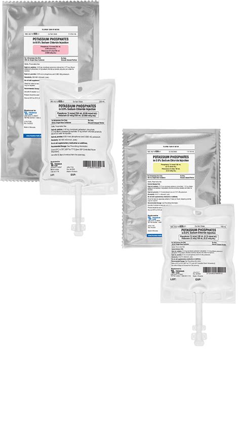 Potassium Phosphates In 09 Sodium Chloride Injection Fresenius Kabi