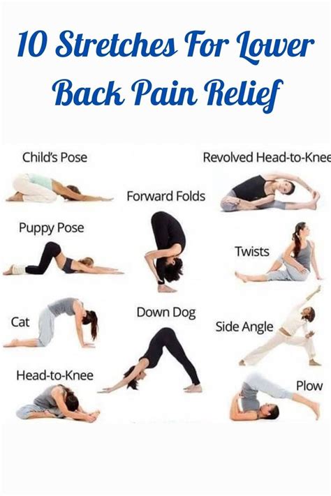 Stretches Exercise For Lower Back Pain Relief Pain Relief Ideas