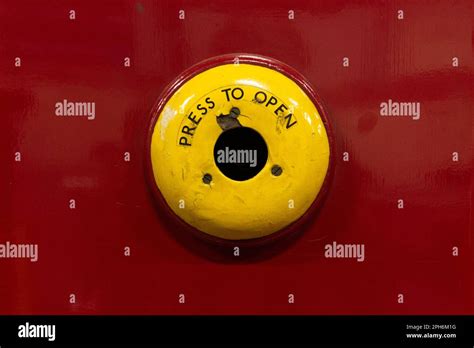 Broken Push Button Stock Photo Alamy