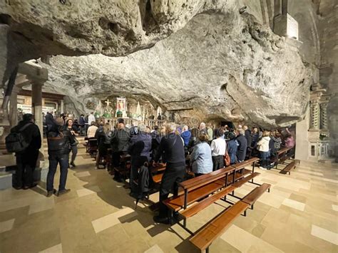 Saint Michaels Cave Gargano Italy Editorial Image Image Of Mount
