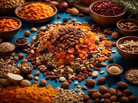 Premium Ai Image Dry Food