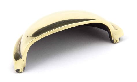 Aged Brass Regency Concealed Drawer Pull Handles At Heart