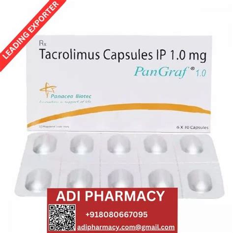 Tacrolimus 01mg Tablet Panacea Biotec At ₹ 1890pack In Nagpur Id