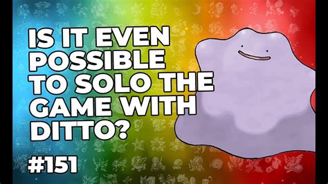 151 Ditto Solo Run Pokemon Blue Youtube