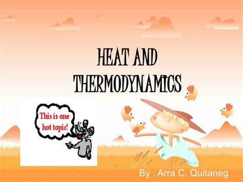 Heat And Temperature Pptx