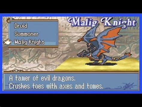 Malig Knight Knoll Fire Emblem Sacred Stones Microhacking R Fireemblem