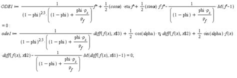 How To Plot This Equation In Runge Kutta 4th 5th Order Mapleprimes