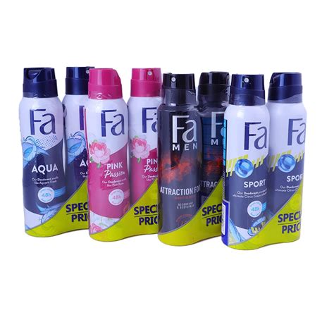 Alosraonline Fa Assorted Deodorant Spray 2x150ml Special Offer