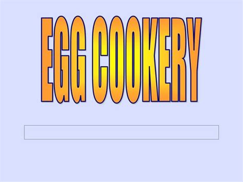 Eggcookeryppt