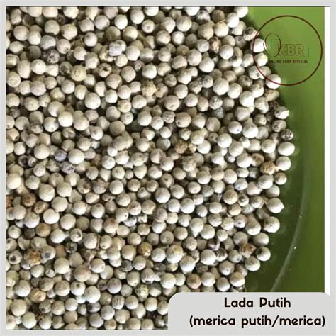 Lada Putih Biji 50grambiji Lada Putihlada Putih Utuhlada Putih