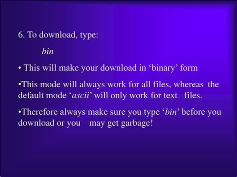 PPT FTP COMMANDS PowerPoint Presentation Free Download ID
