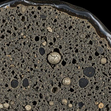 This Texture And Composition Suggest A Chondritic Meteorite Stock