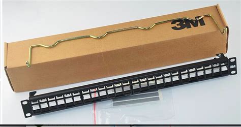 24 Port Cat6 3m Patch Panel Hot Selling Utp 3m Patch Panel