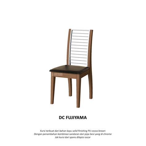 Kursi Makan Dc Fujiyama Toko Sehat Subur