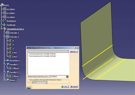 Catia Surfaces Control Blends Offset With Single Parameter Value Ime Wiki