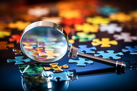 premium photo missing puzzle pieces discovery realization solution