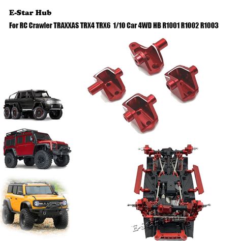 Front And Rear Axle Tie Rod Fixing Seat For Rc Crawler Traxxas Trx4