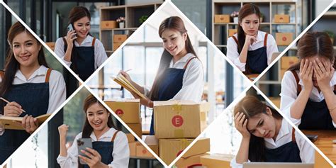 소기업 중소기업 소유자 소포 E비즈니스 마케팅 온라인 상점 중소기업 기업가와 함께 일하는 여성 기업가 소기업에 대한 스톡 사진 및 기타 이미지 Istock