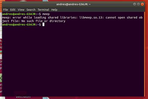 Problem With Libmeep So Issue NanoComp Meep GitHub