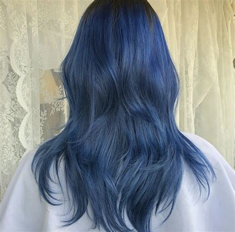 Blue Hair By O N O Mika On Ig Haarfarben Frisuren Frisur Ideen