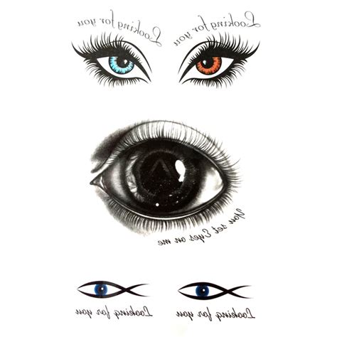 Sexy Eyes Tattoo Designs